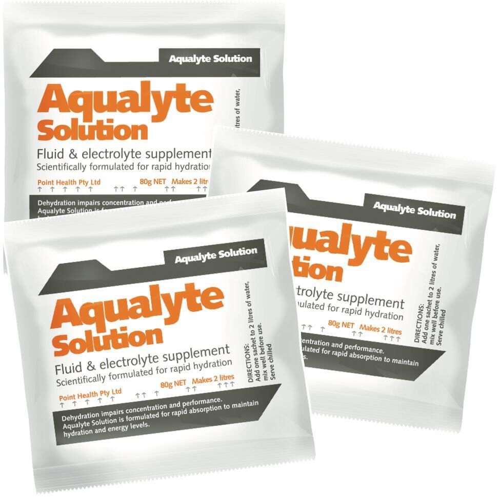 Aqualyte Orange Citrus 80g Sachets - SafetyHQ
