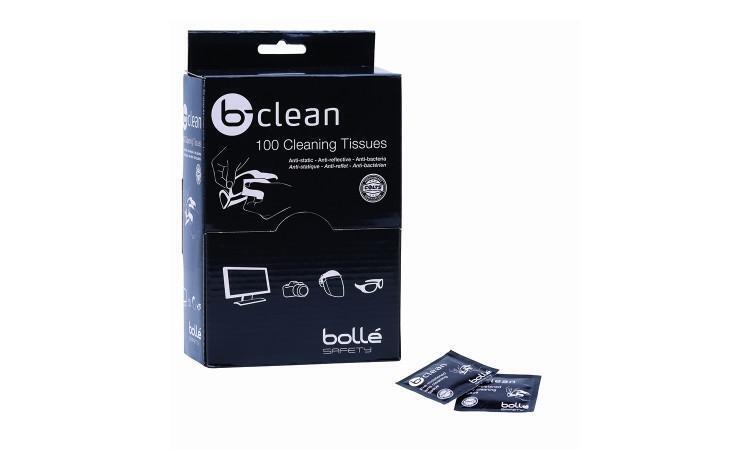 Bolle B-Clean Wipes (Box 100) - SafetyHQ