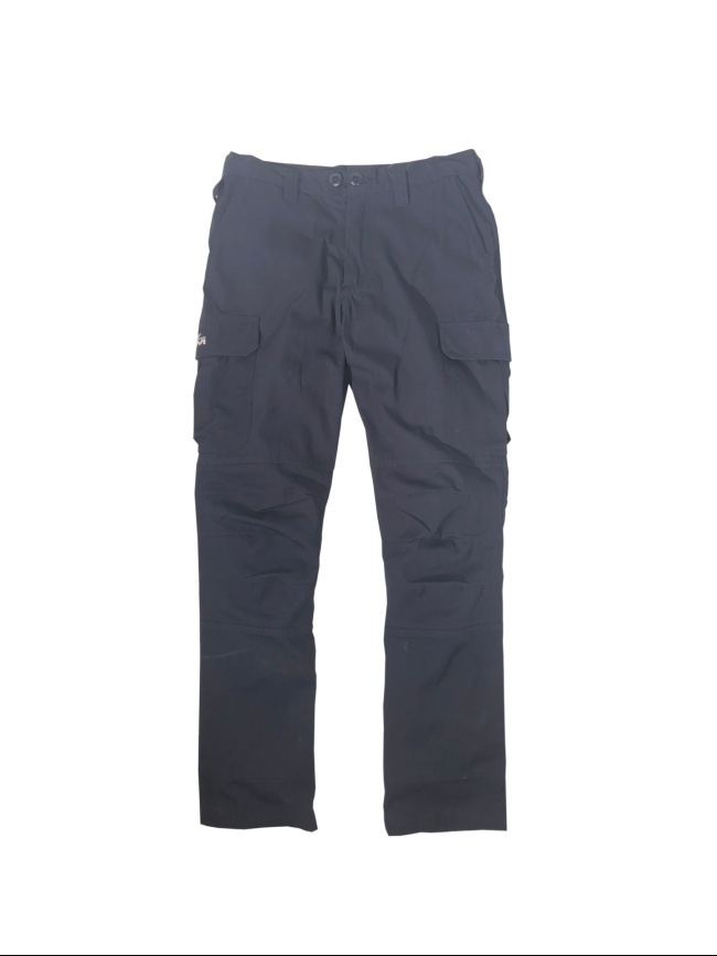KM Workwear Cotton Drill Cargo Pants Navy - SafetyHQ