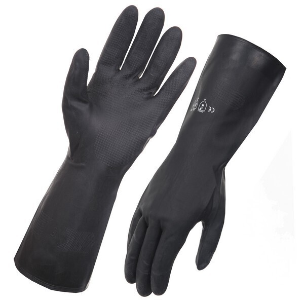 Maxisafe Black Neoprene Gauntlet - SafetyHQ