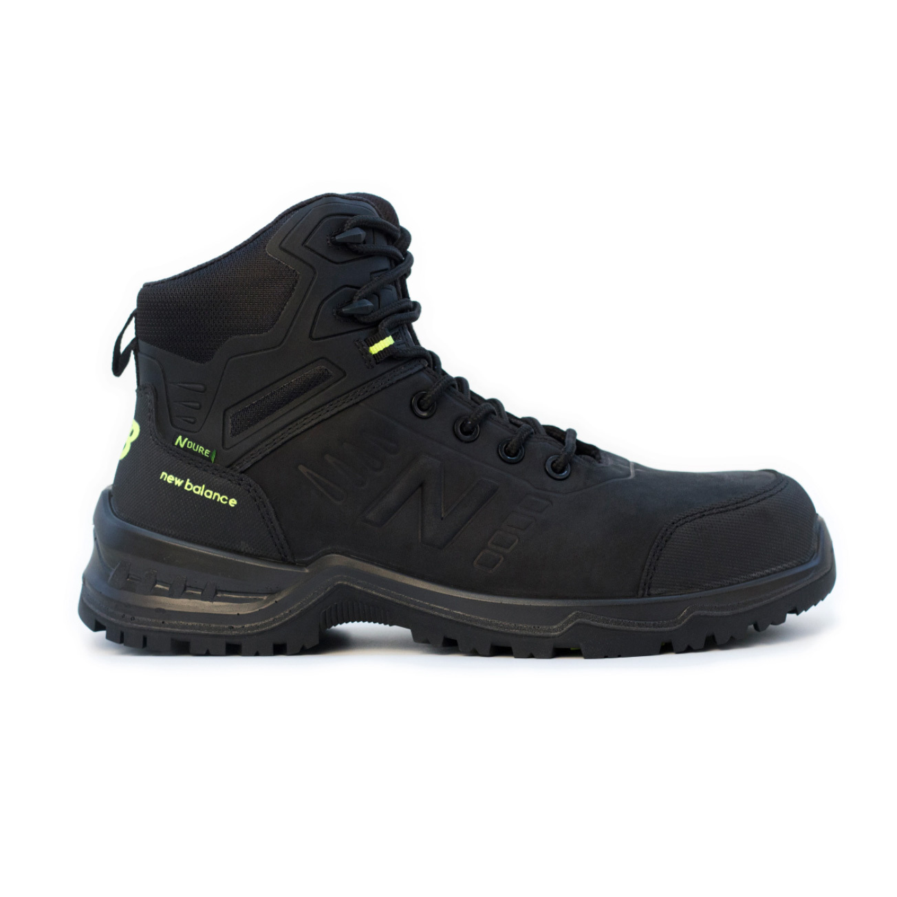 New Balance Industrial Contour Work Boots Black - SafetyHQ