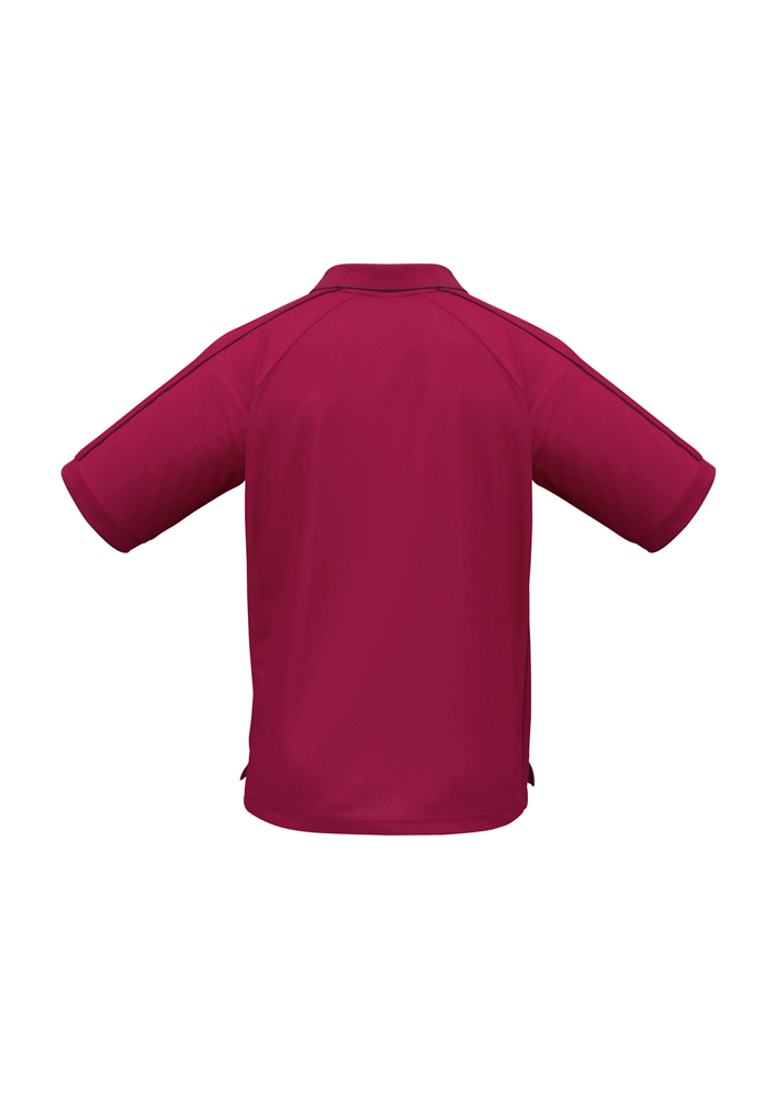 Mens Resort Polo Cherry/Maroon Small - SafetyHQ