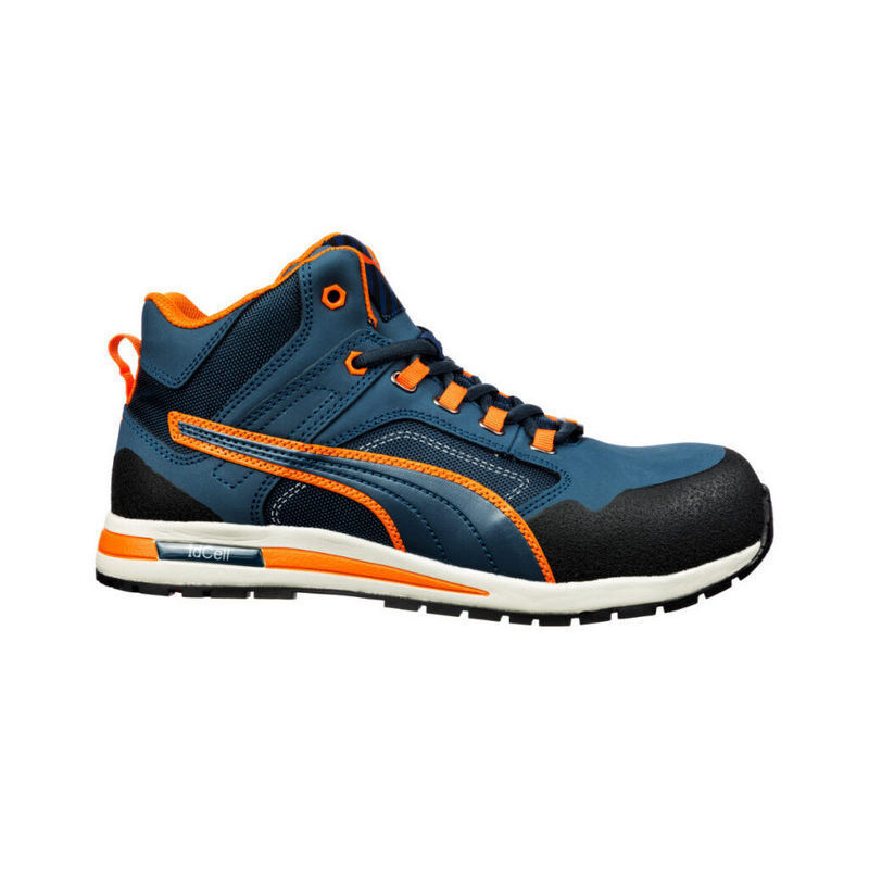 Puma Safety Men's Crosstwist Safety Shoes Colour Blue - SafetyHQ