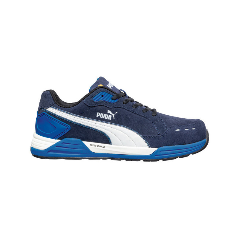 Puma Safety Men's Airtwist Shoes Colour Blue/White - SafetyHQ