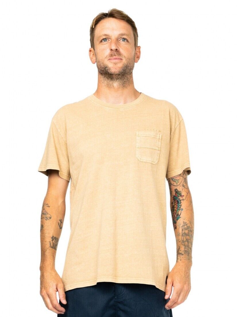 Trade-R Elbow Grease Short Sleeve Tee Colour Khaki - SafetyHQ