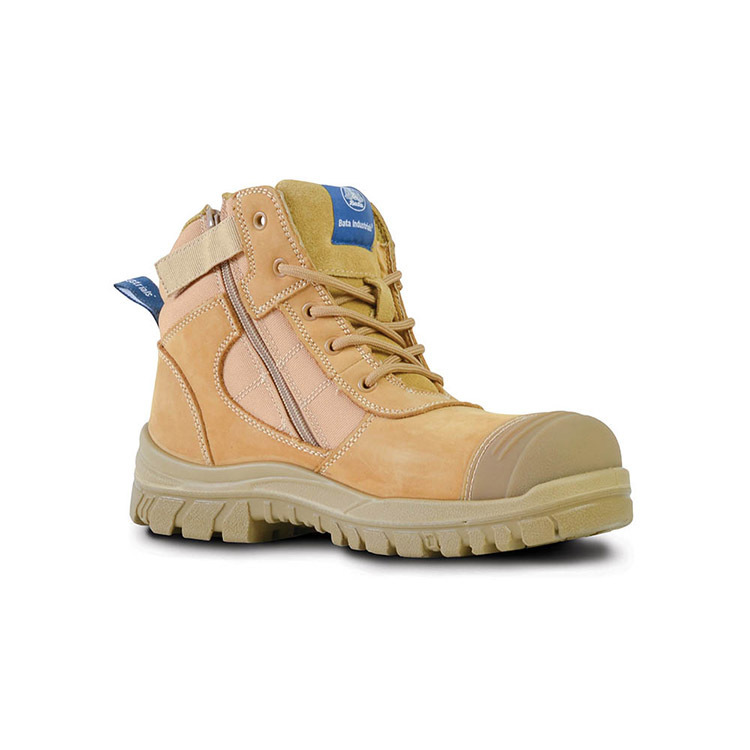 Bata Industrials Zippy Safety Work Boots Wheat - SafetyHQ