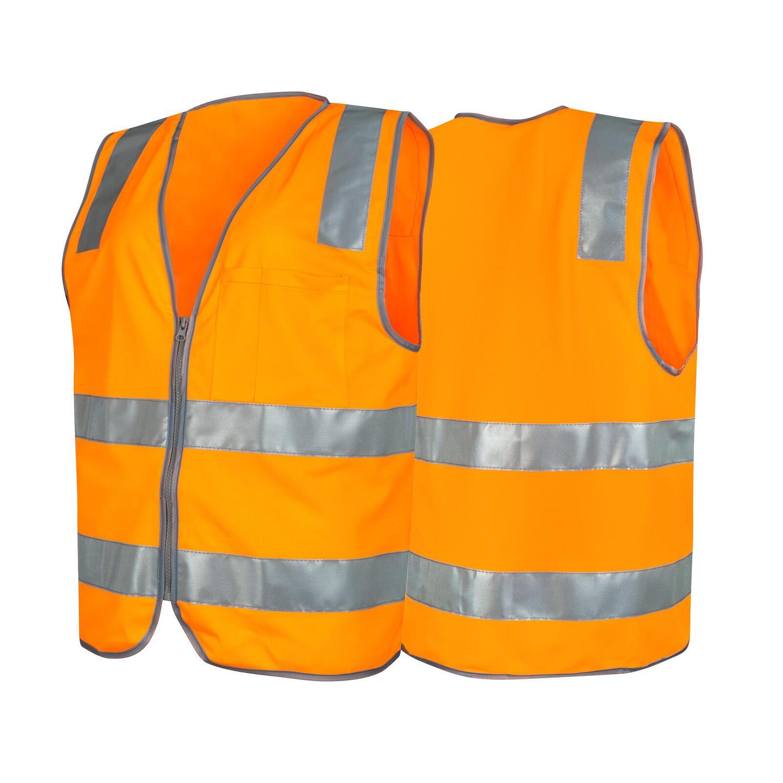 TRU Workwear VIC Rail Day/Night Safety Vest - SafetyHQ
