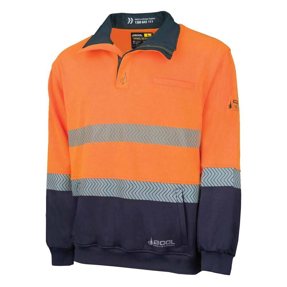 Bool Arc flash Water Repellent Fleece Jumper - SafetyHQ