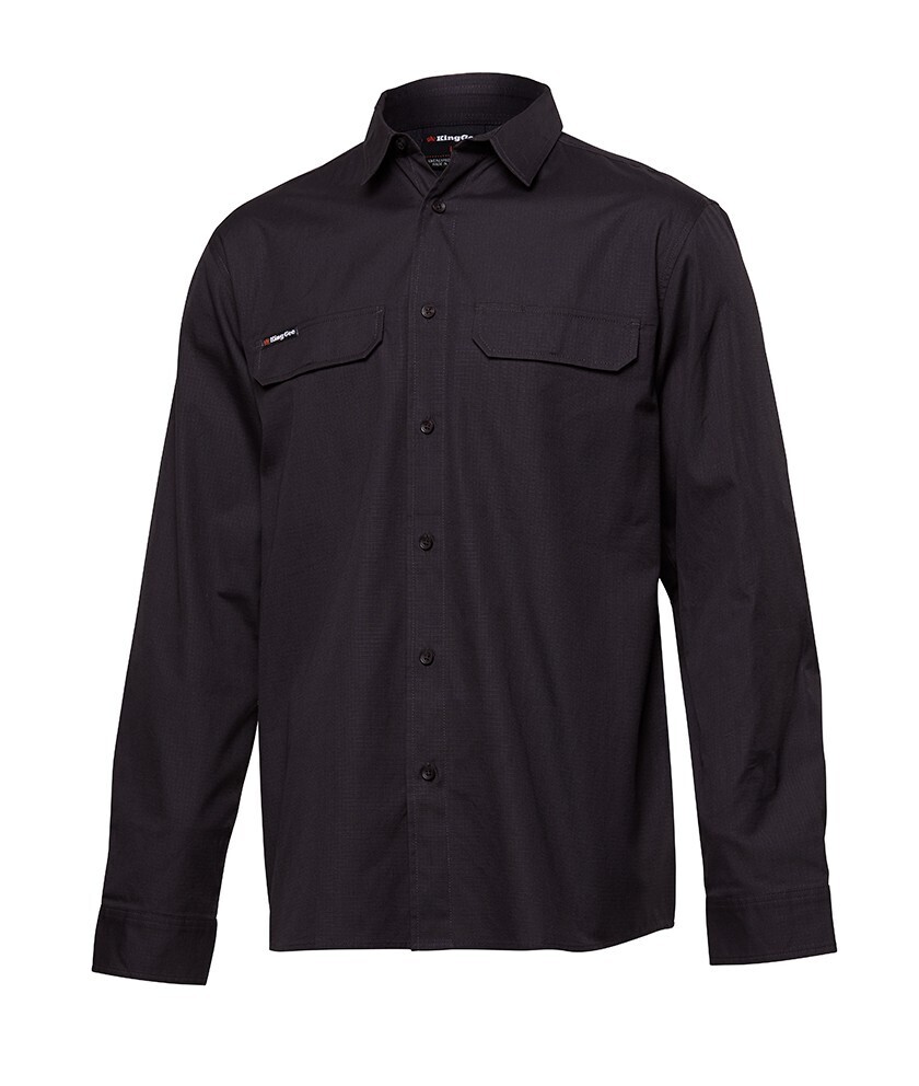 KingGee Mens Workcool Pro Shirt Long Sleeve - SafetyHQ